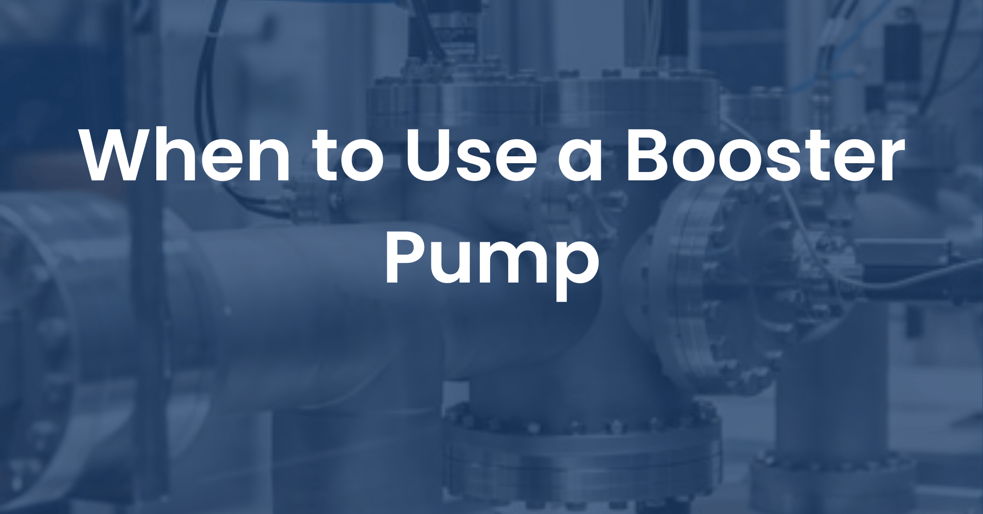 Boosting Water Pressure: The Key to Improved Flowrates and Performance