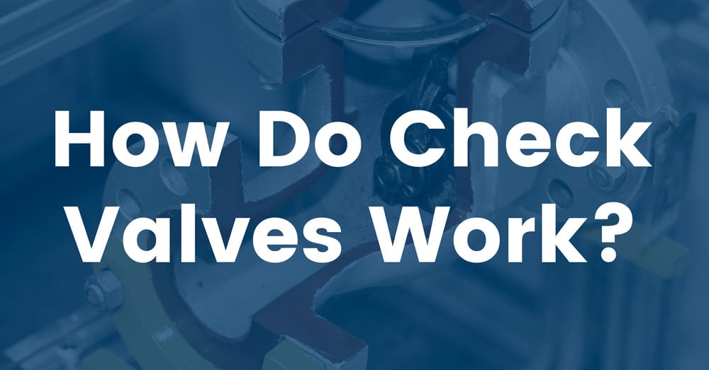 How Do Pump Check Valves Work? - Hayes Pump